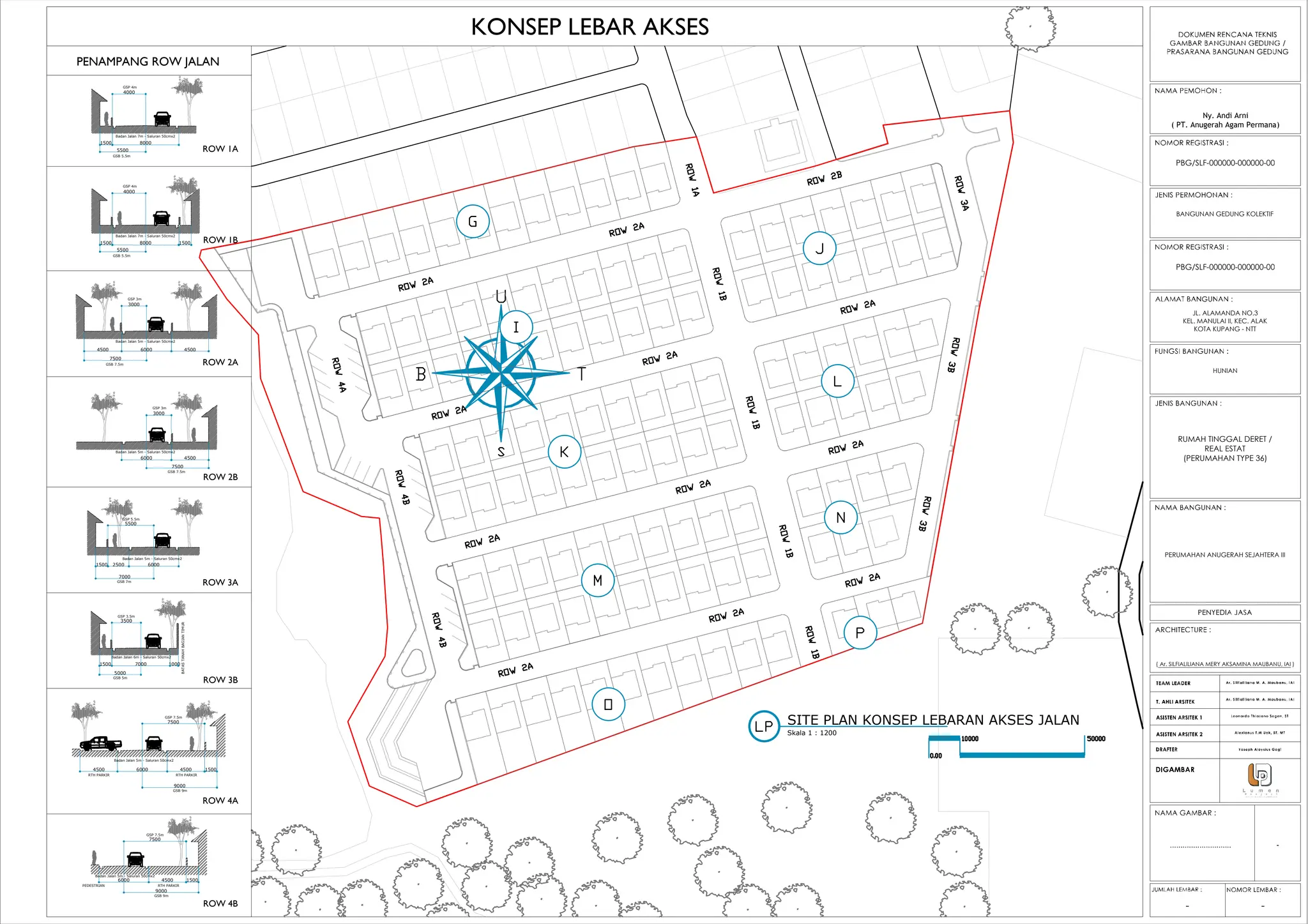 DOKUMEN KONSEP RANCANGAN ARSITEKTUR KAWASAN PERUMAHAN | PDF