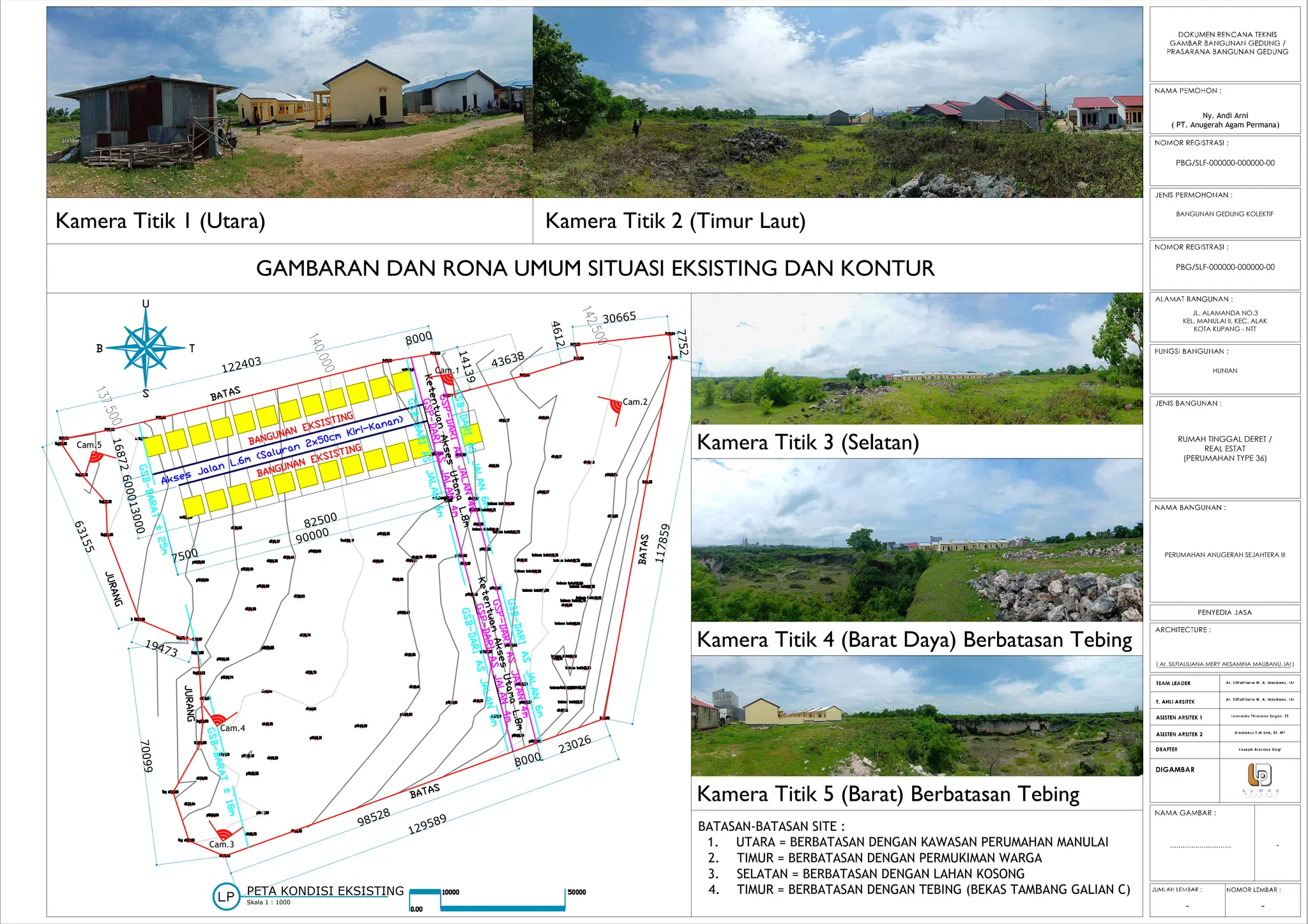 DOKUMEN KONSEP RANCANGAN ARSITEKTUR KAWASAN PERUMAHAN | PDF