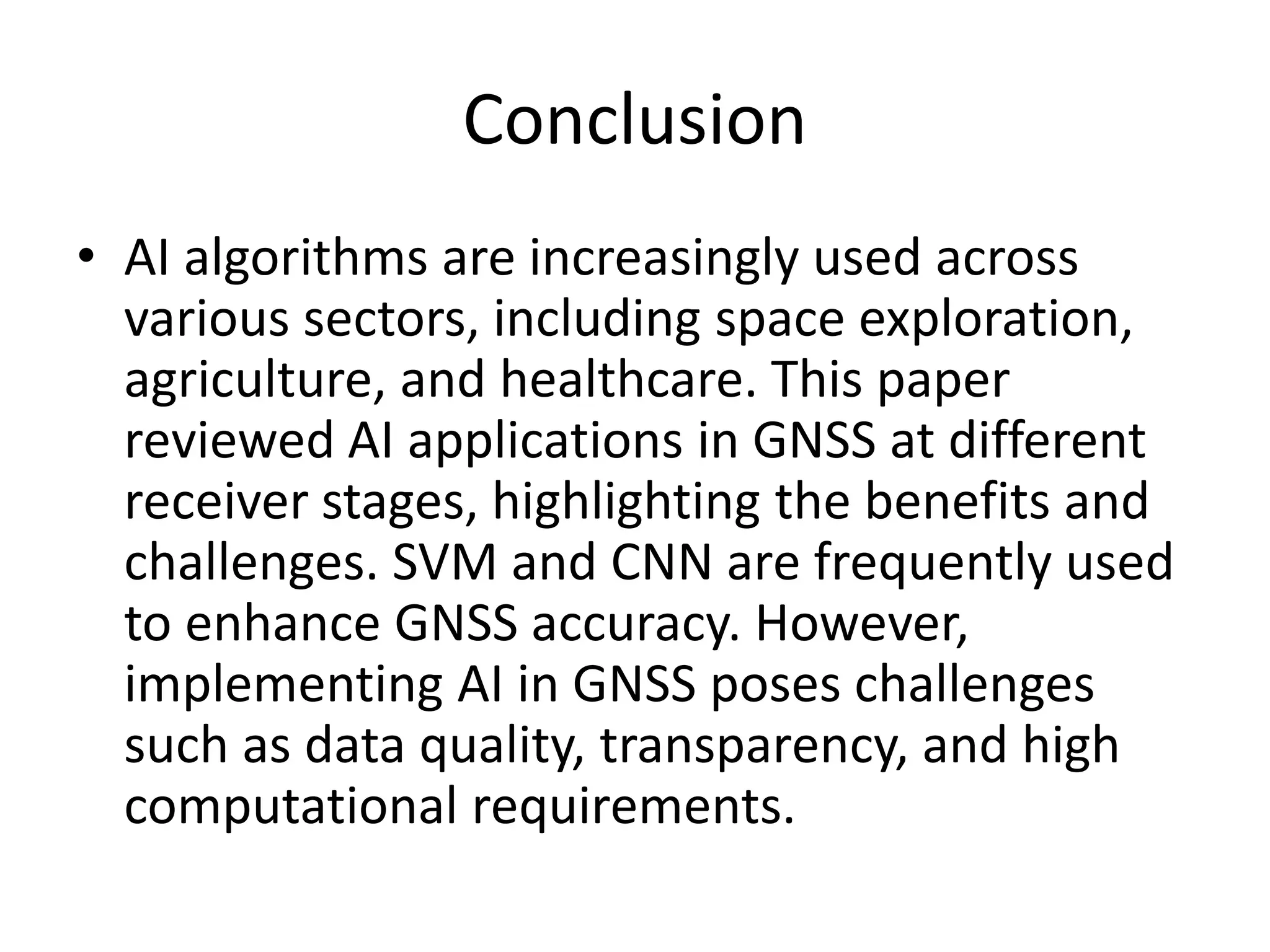 1possibilities Of Ai Algorithm Execution In Gnsspptx