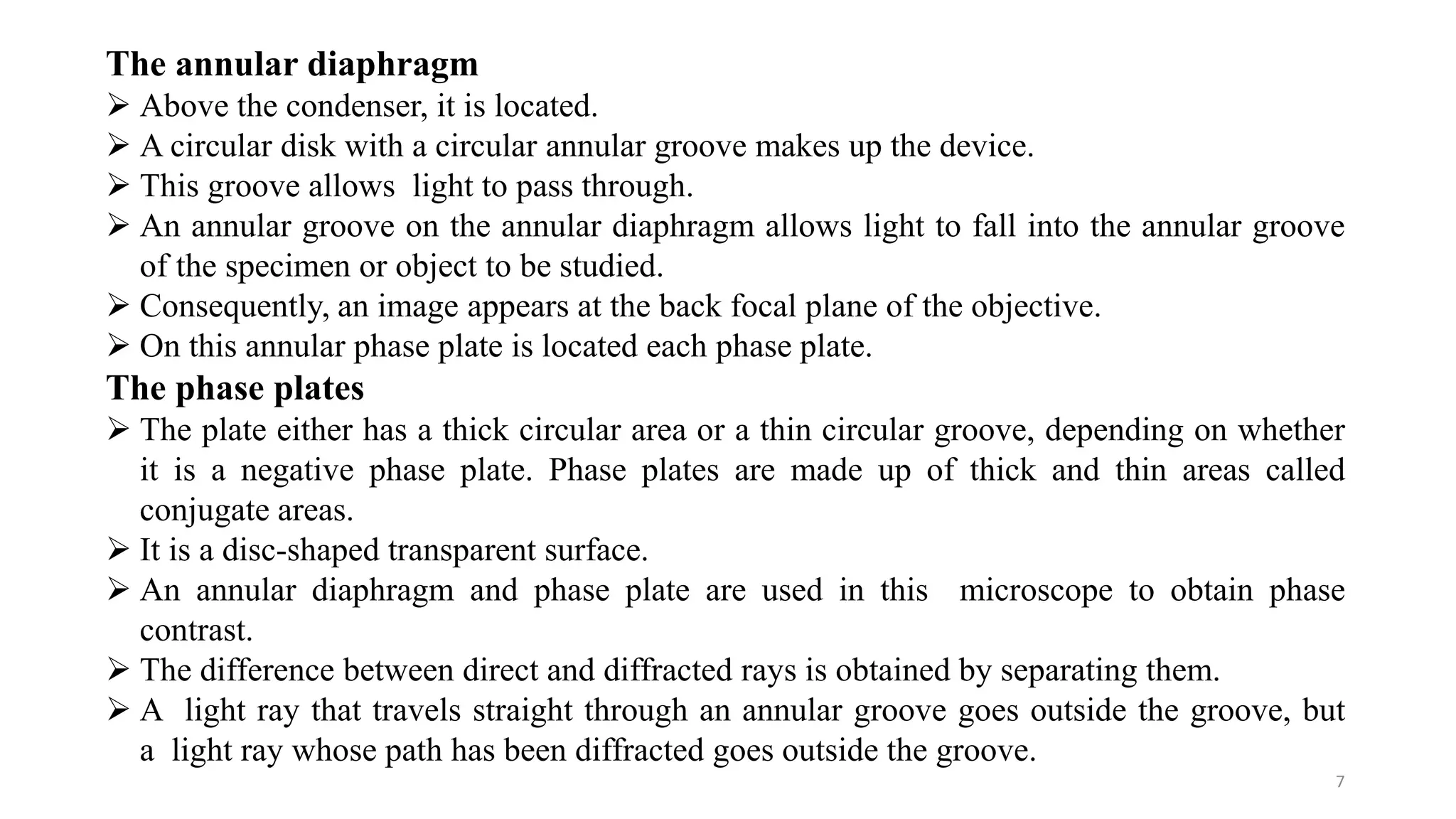 Phase Contrast Microscopy, Dark Field Microscopy and Electron ...