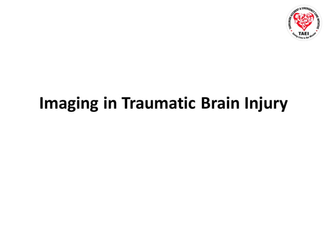 Psychiatry Traumatic Brain Injury ppt ppt | PPT
