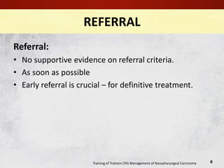 1. Epid, Risk factors, Referral.ppt npc c | PPT