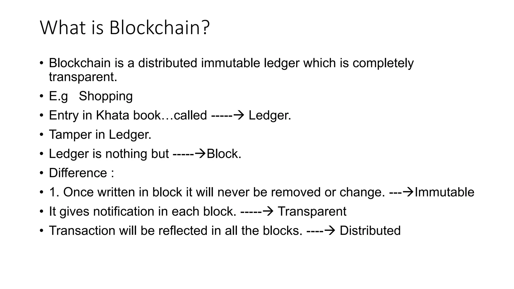 1.Introduction to Blockchain Technology.pptx | Technology Industry ...