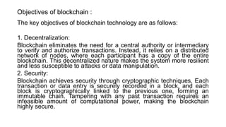 1.Introduction to Blockchain Technology.pptx | Technology Industry ...