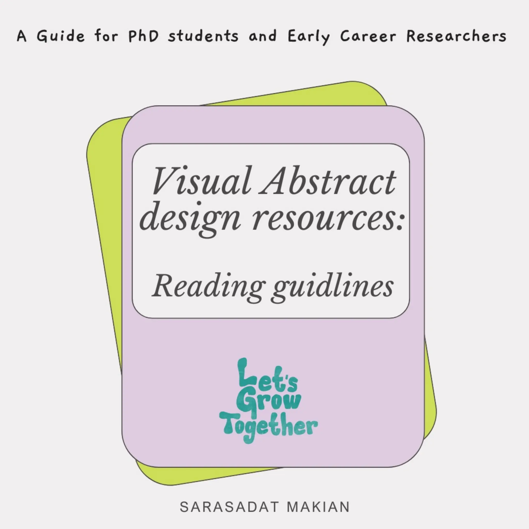 Visual Abstract design resources: Guidlines | PDF