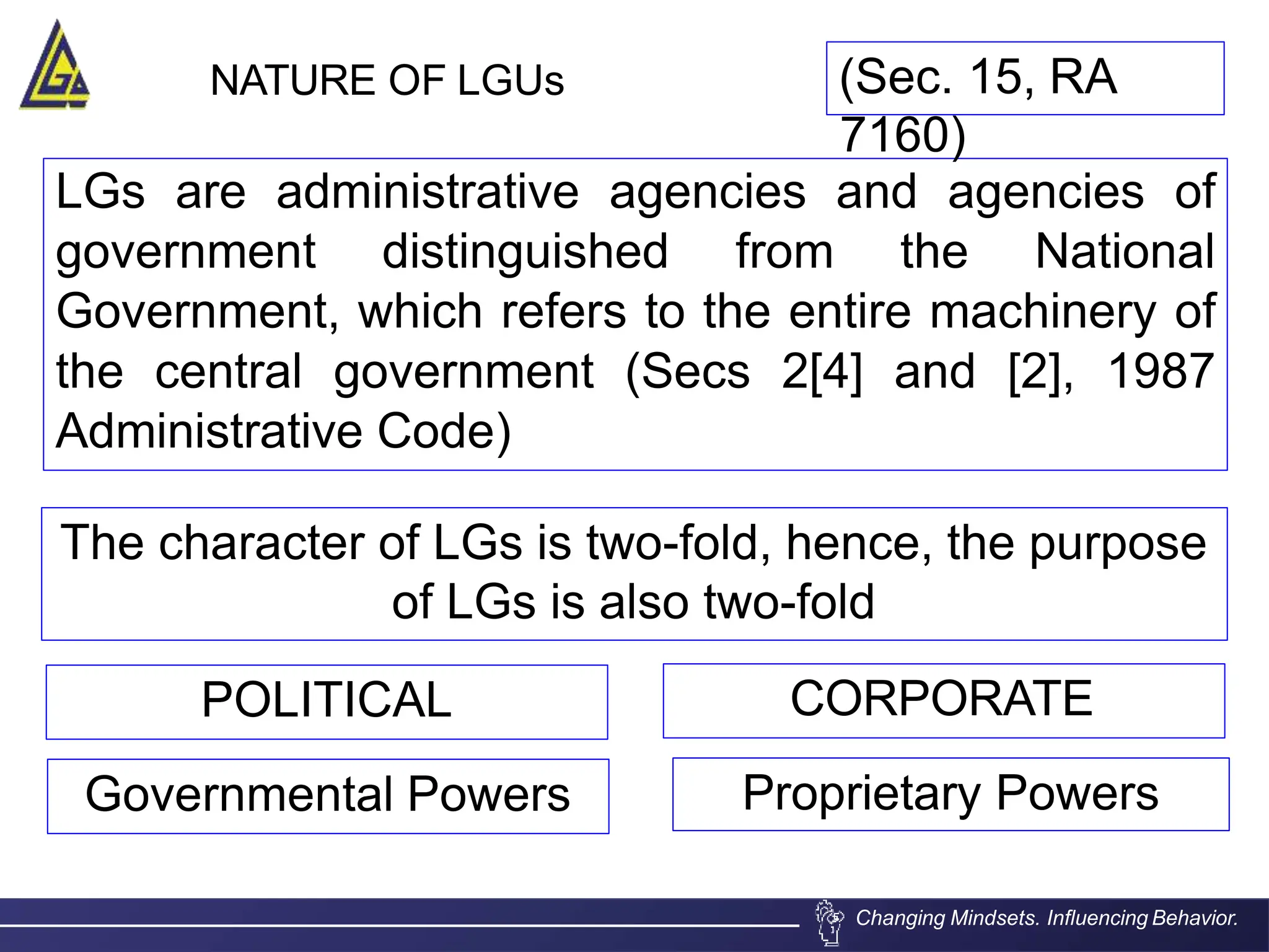 LGU Classification: Nature and Types of LGUs.pptx