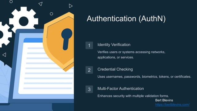 Authentication (AuthN) and Authorization (AuthZ) | PPT Authentication (AuthN) and Authorization (AuthZ) | PPT