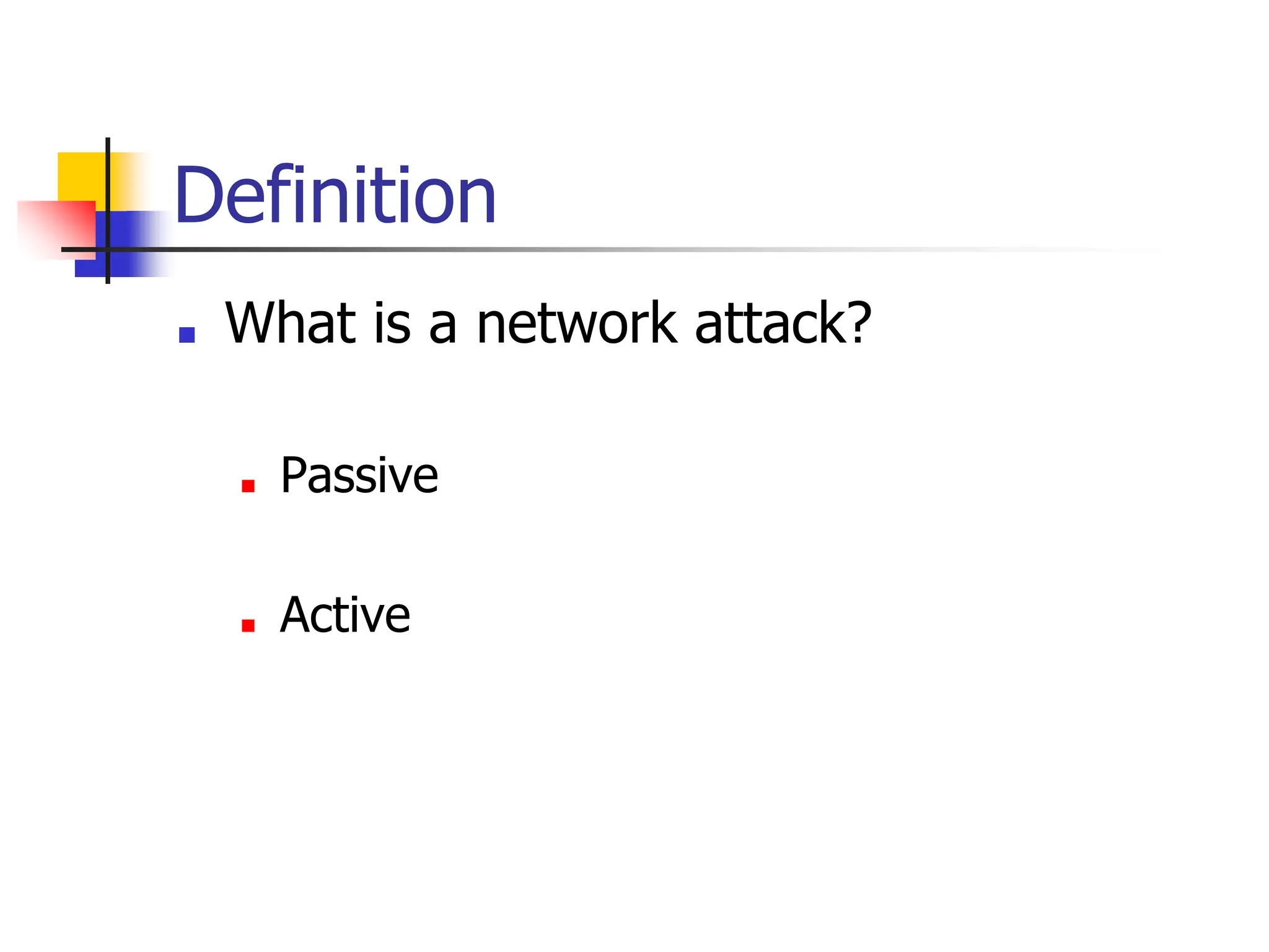 Types of attacks Types of attacks Types of attacks Types of attacks Types of attacks | PPT