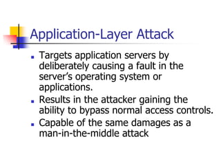 Types of attacks Types of attacks Types of attacks Types of attacks Types of attacks | PPT