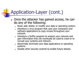 Types of attacks Types of attacks Types of attacks Types of attacks Types of attacks | PPT