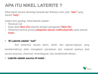 1. Pengenalan Nikel Laterite - Geology Corner.pptx