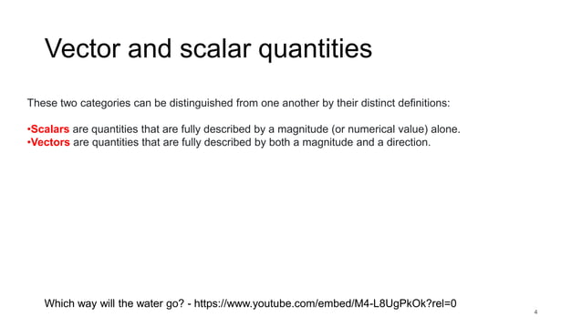 Vectors and scalars of linear motion - kinematics | PPT