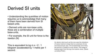 Vectors and scalars of linear motion - kinematics | PPTX