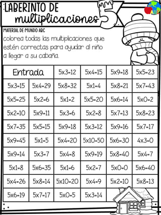 1.CUADERNILLO TABLAS DE MULTIPLICAR.pdf. | PDF