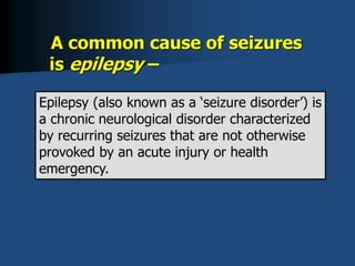 Medical Presentation about epilepsy رقم 1 الصرع الدكتور محمد اليحيري.pptx