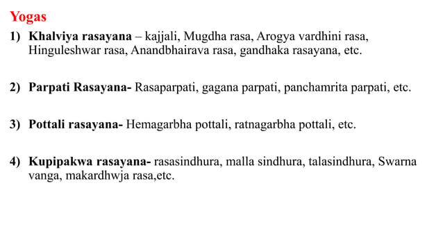 Parada(Mercury)- Rasa dravya Parichaya -NCISM syllabus | PPTX ...