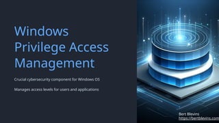 Understanding Privilege Escalation in Windows | PPTX