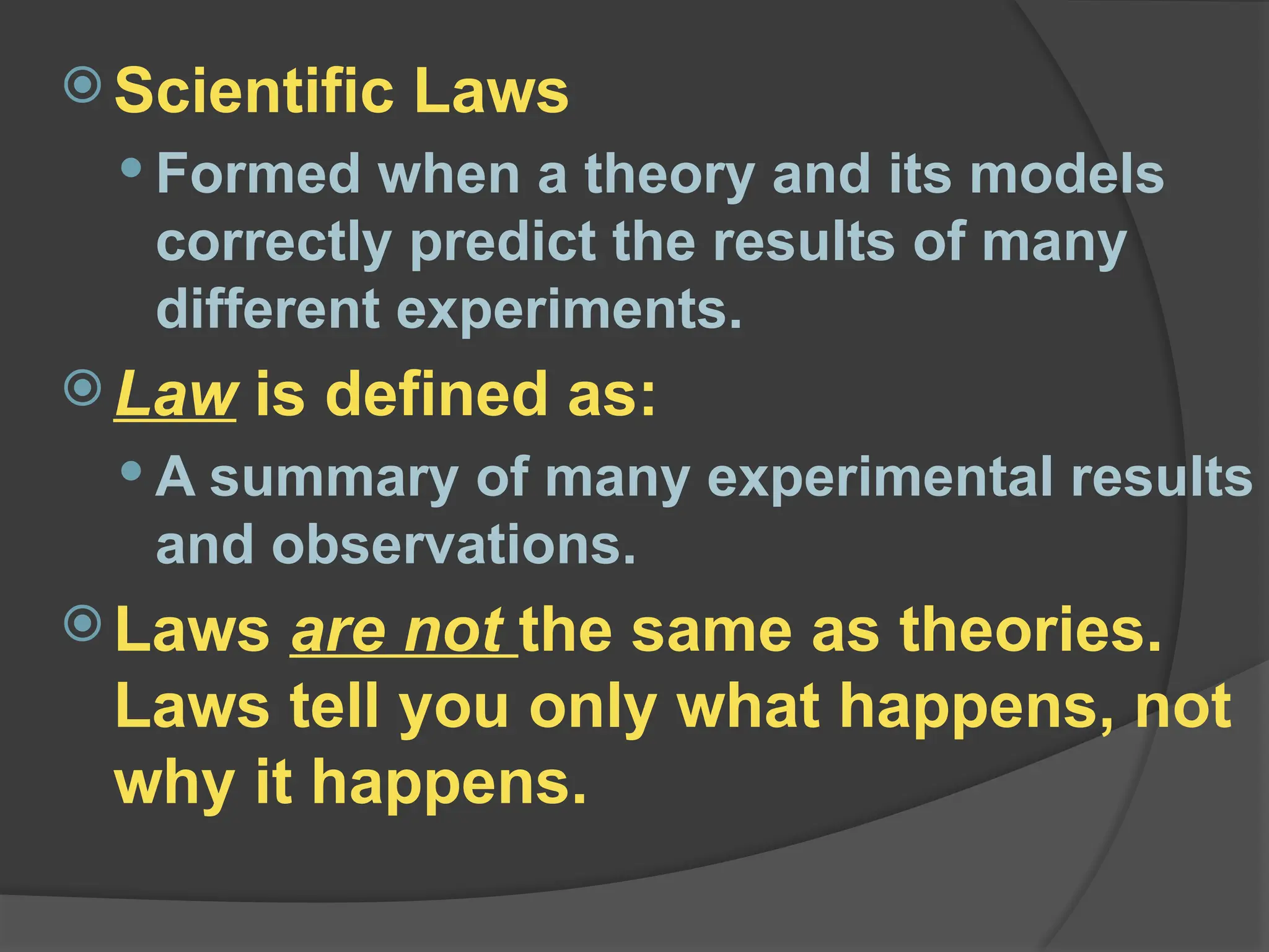 1. Scientific Models (Tools to make or show a miniature of something ...