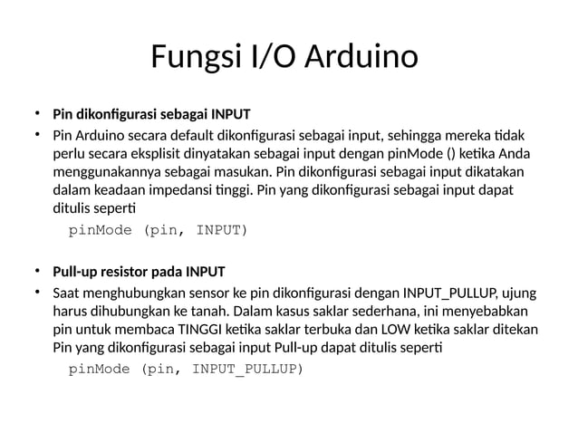 1. TUTORIAL pelatihan penggunaan ARDUINO.pptx