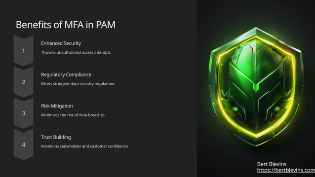 Enhancing Cybersecurity with Multi-Factor Authentication in Privileged Access Management | PPT