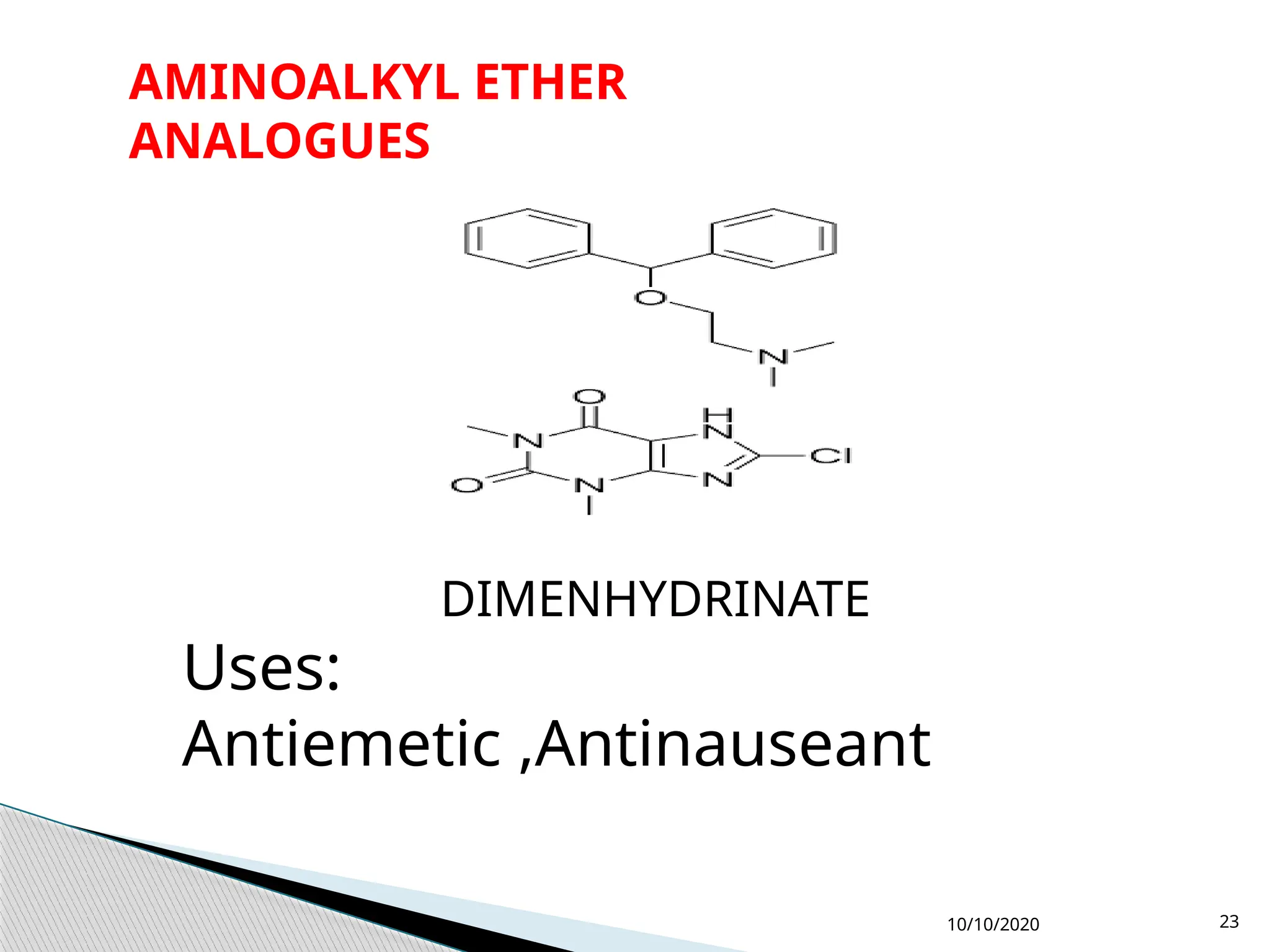 1. ANTIHISTAMINIC AGENTS PMC-I 5TH SEM UNIT01 | PPTX