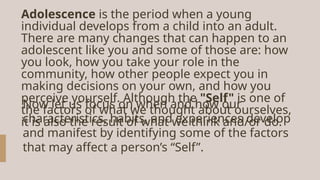 1.-KNOWING-ONESELF.pptx Personal Development | PPTX