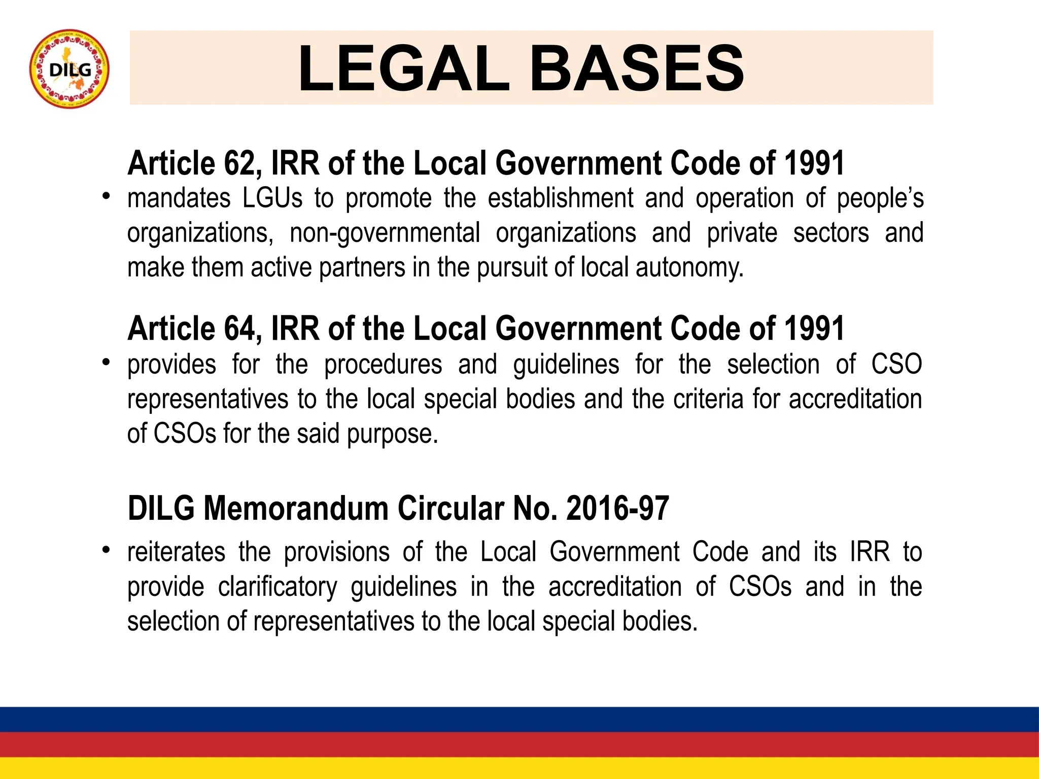 1. Guidelines on Accreditation of CSOs (LSB Representation)_DILG MC ...