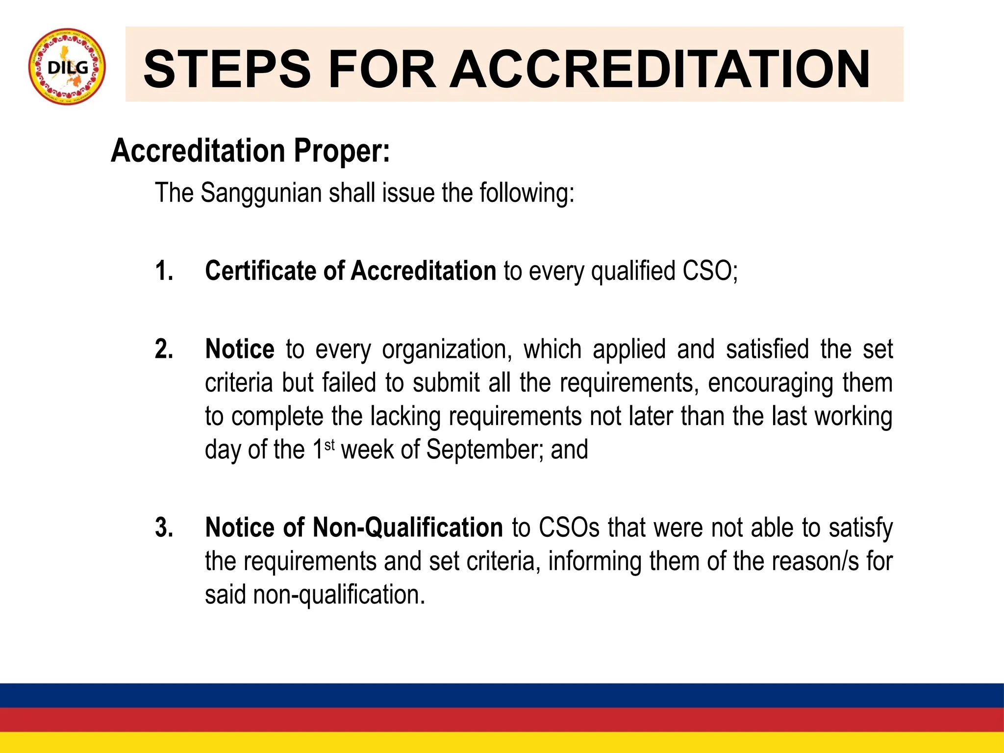 1. Guidelines on Accreditation of CSOs (LSB Representation)_DILG MC 2019- - Libona.pptx