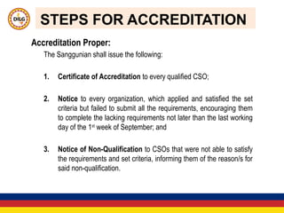 1. Guidelines on Accreditation of CSOs (LSB Representation)_DILG MC ...