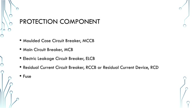 Basic Machine Electrical Panel Components.pptx | Free Download