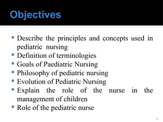1. Introduction to Paediatric Nursing.pptx | Parenting Babies and ...