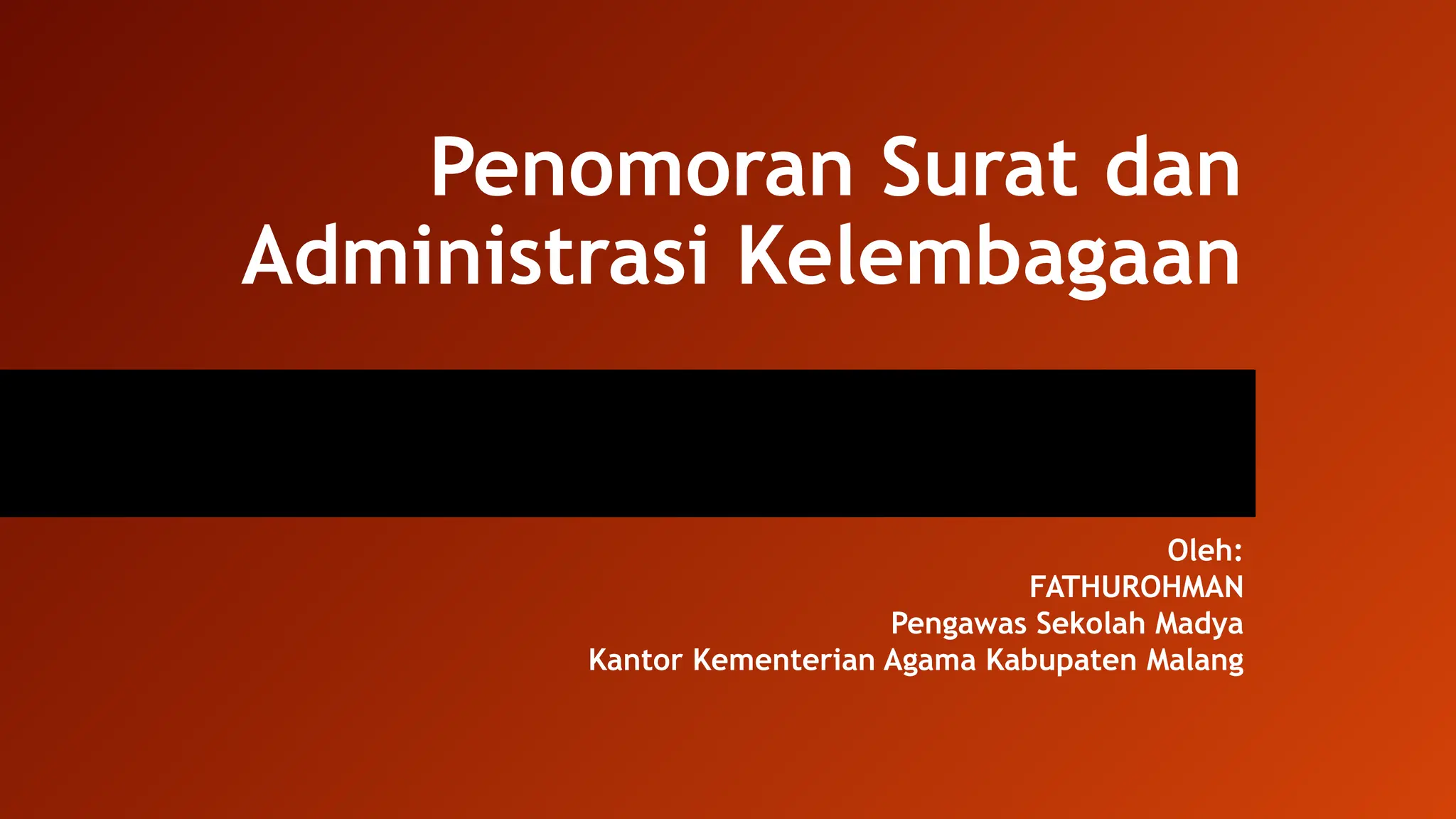 1. Materi tentang Tata cara Persuratan .pptx