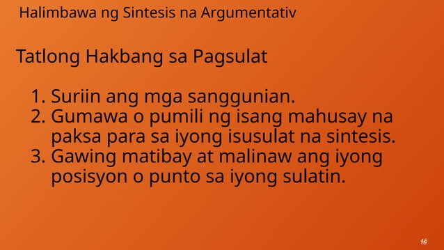 Sintesis-Filipino-sa-Piling-Larang-Akademik_pptx | PPTX