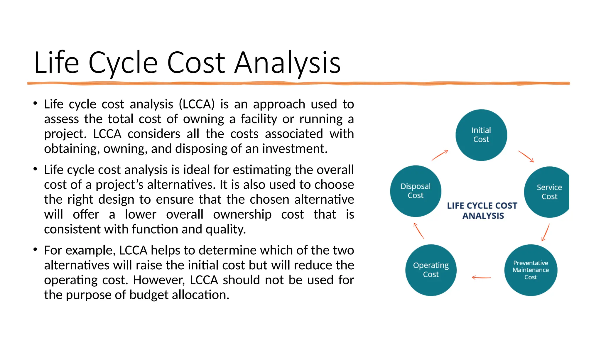1. Cost Modelling.pptx about life cycle costs | PPTX