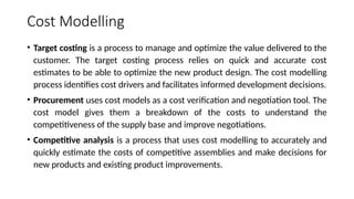 1. Cost Modelling.pptx about life cycle costs | PPTX