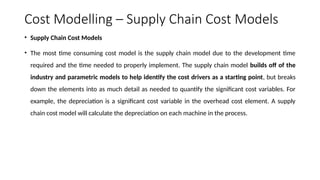 1. Cost Modelling.pptx about life cycle costs | PPTX