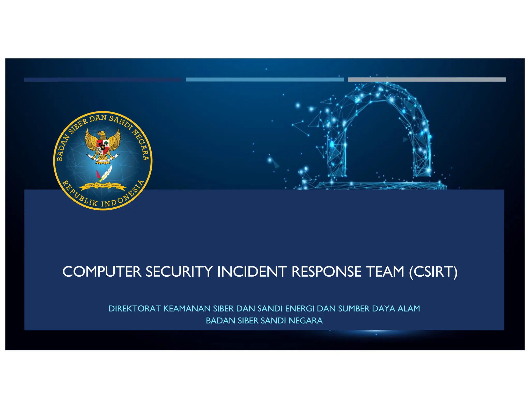 panduan dan Pengenalan CSIRT untuk pemula | PDF