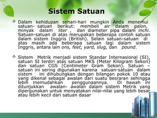 1. Besaran Dan Satuan (1).Power pointpptx | PPT
