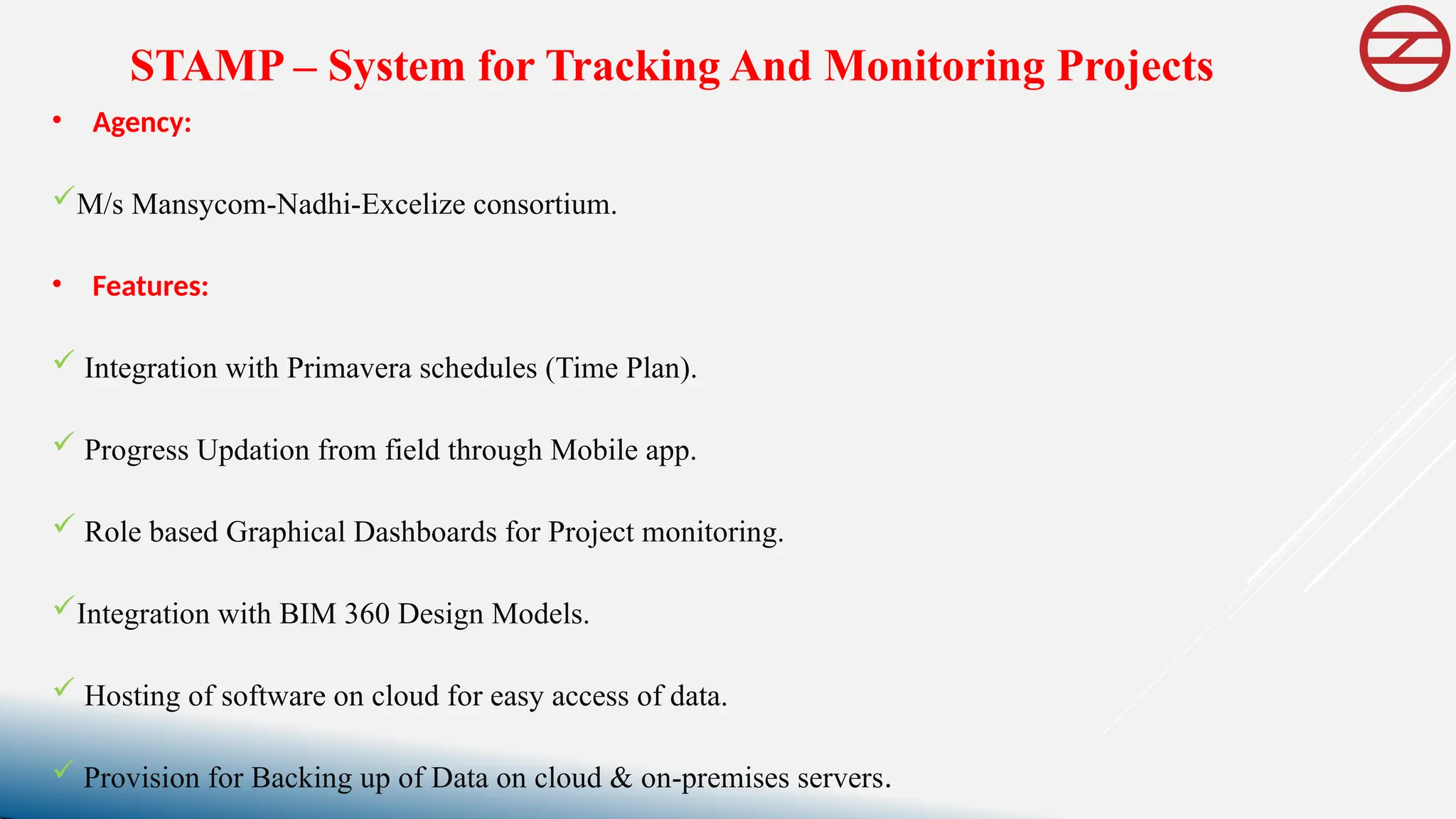 Introduction Presentation from DMRC side | PPT
