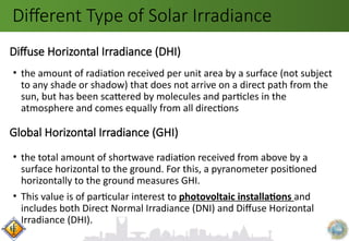1. Irradiance presentation for SOLAR .pptx