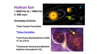 1.Geologic Time Scale and Earth's history | PPT