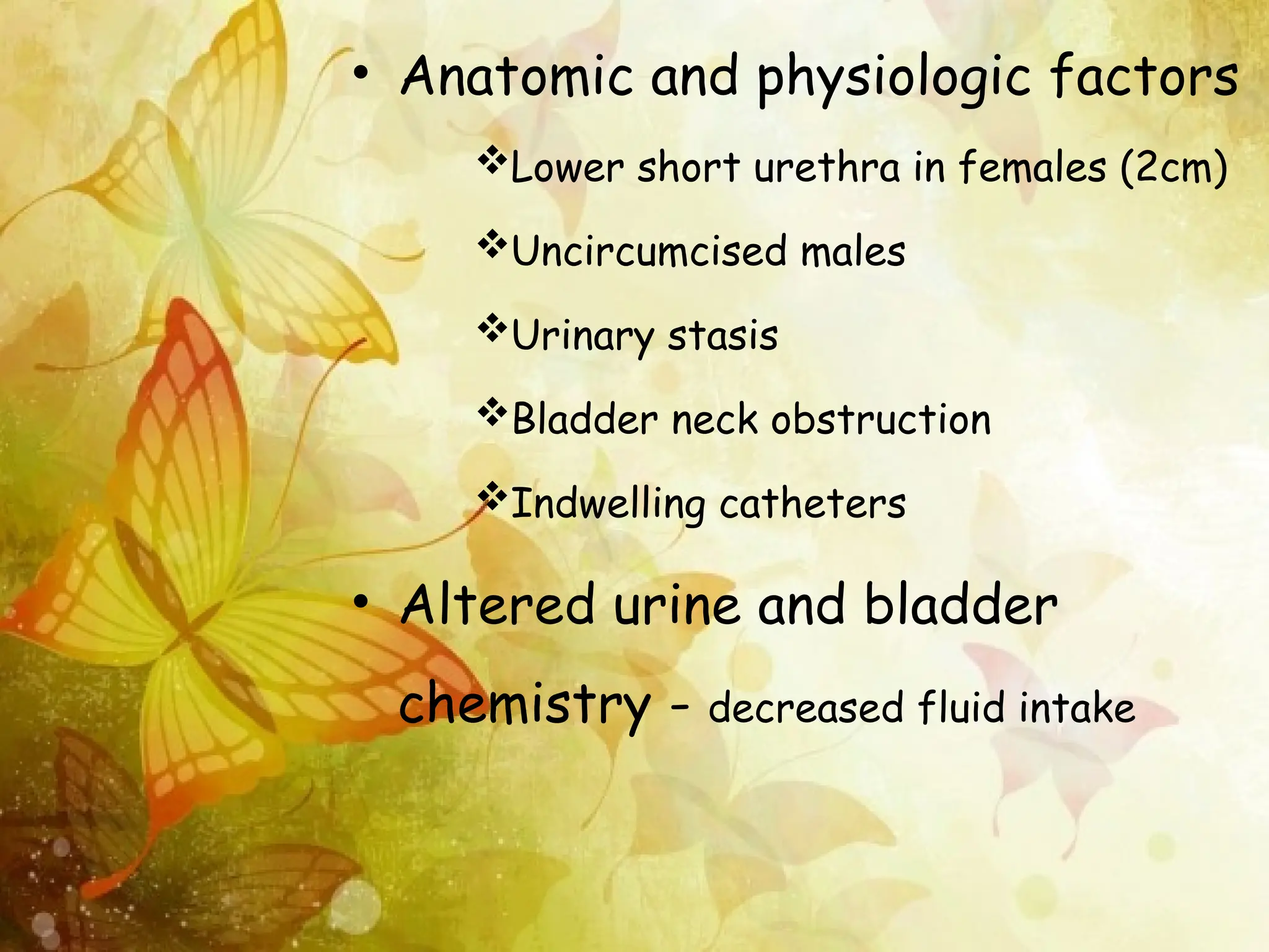 urinary tract infection for child for the students ppt | PPT