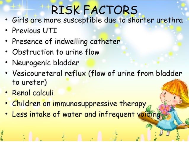 urinary tract infection for child for the students ppt | PPT