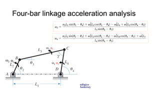 Kinematic analysis part 2, mechanism design | PPT