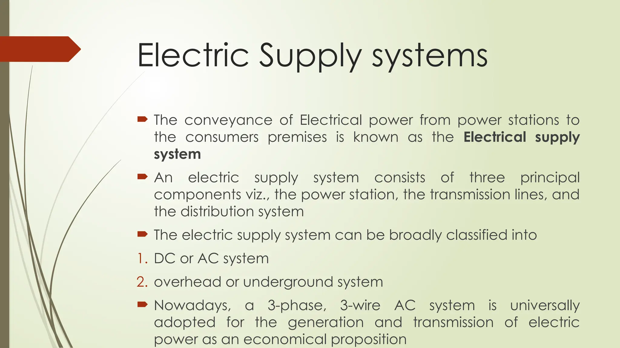 1.System of Transmission electrical engineering students | PPTX