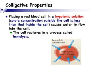 Colligative Properties - Chemistry XII Grade | PDF