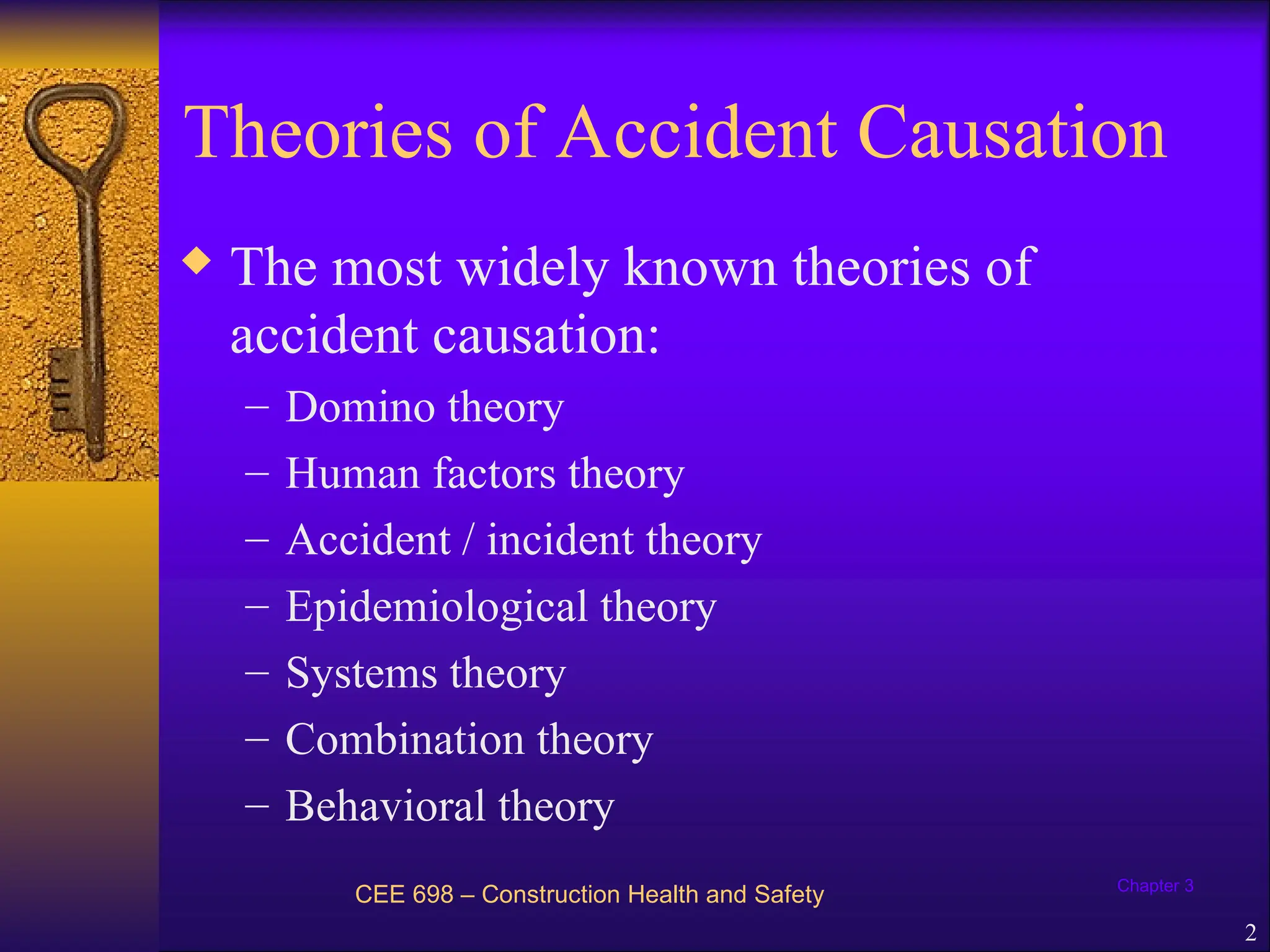1.AccidentTheories.ppt P36.ppt for safety | PPT