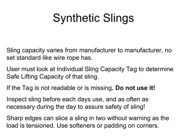 1. Advanced Rigging & Slinging Course.ppt | Weightlifting | Sports