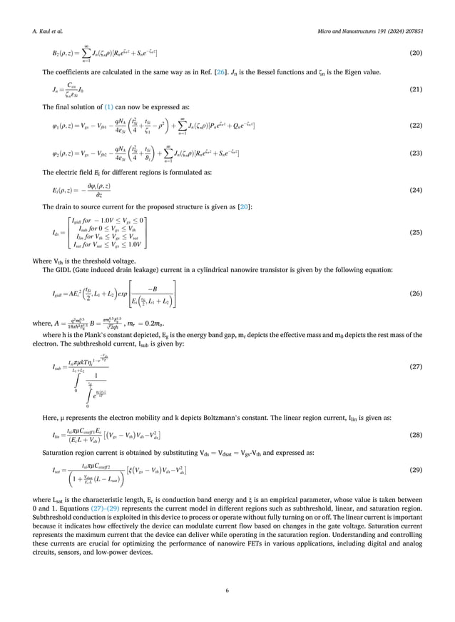 Ferroelectric based Nanowire FET for Leakage minimization | PDF Ferroelectric based Nanowire FET for Leakage minimization | PDF
