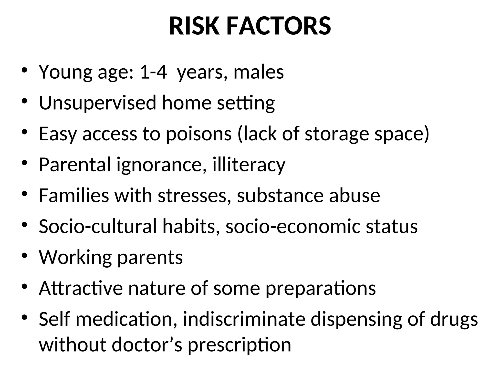 1. ACCIDENTAL POISONING IN CHILDHOOD (2).ppt